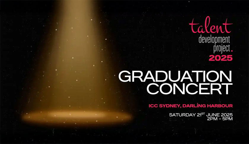 2025 Grad Concert: You’re invited! - Talent Development Project